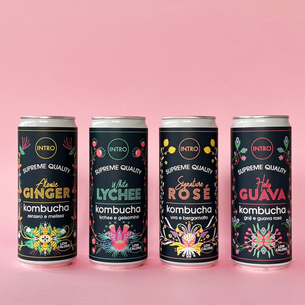 Kombucha atomic ginger 330 ml | Medivital