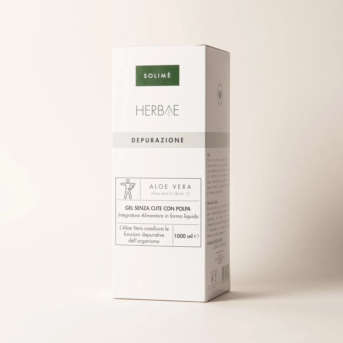 Aloe Vera s pulpo Solime, 1000 ml | Medivital