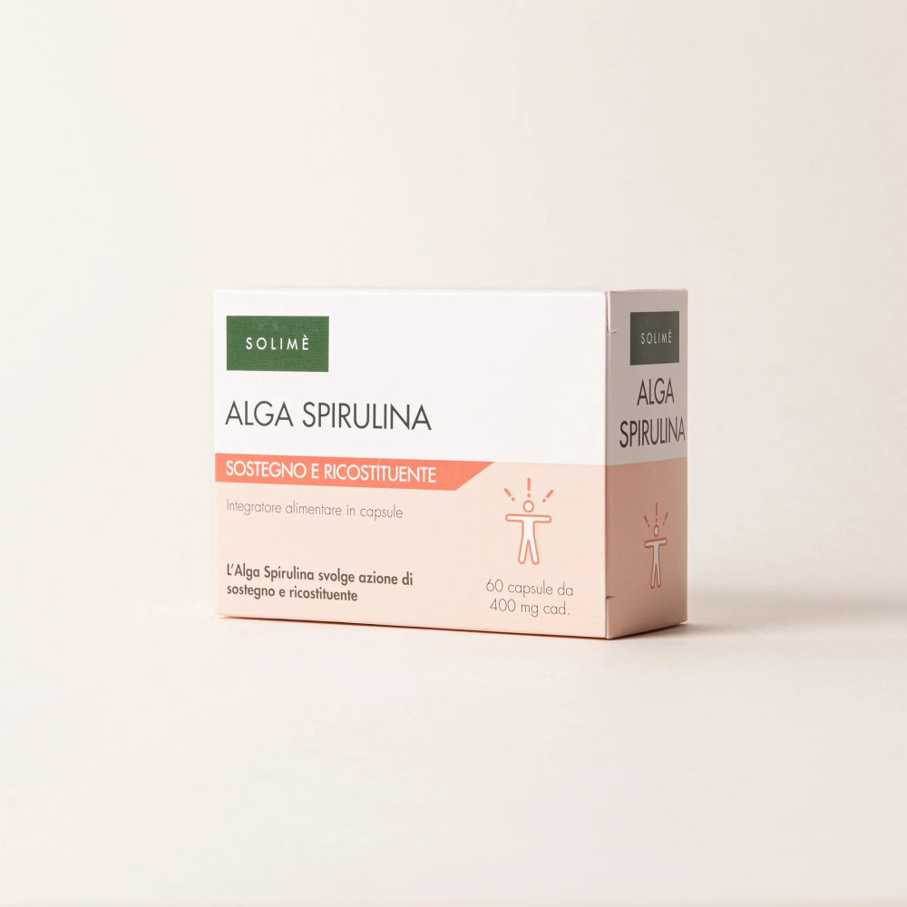 Alga Spirulina (modrozelena alga) Solime, 60 kapsul | Medivital